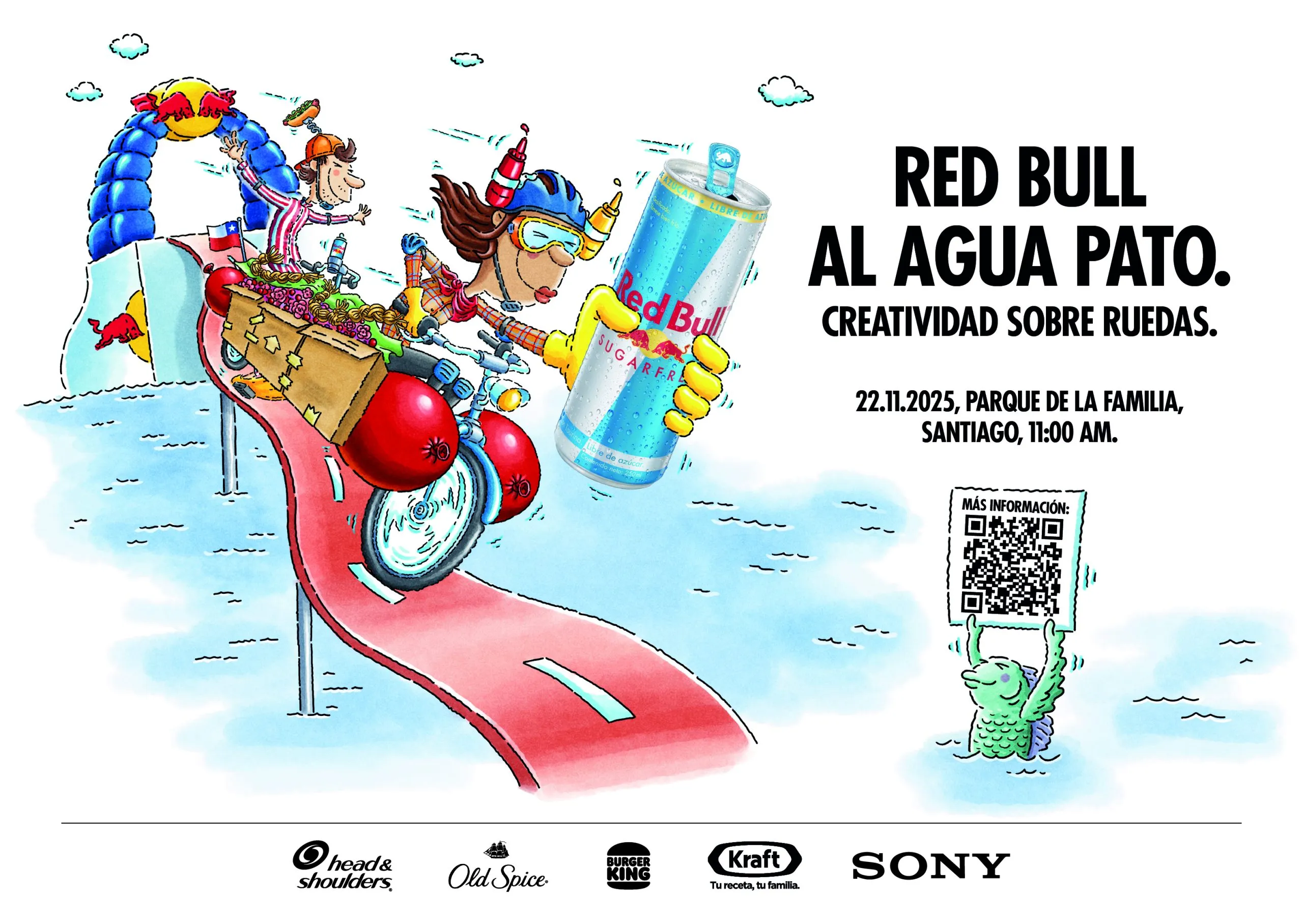 Red Bull Al Agua Pato: Diversión y Competencia en Chile
